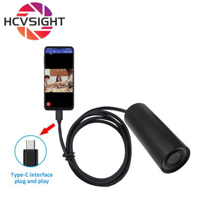 China 1080P Mini Bullet USB Camera with 2MP Sensor and Infrared Night Vision - 30×77mm Metal Housing for sale