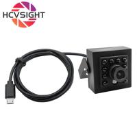 China 2MP Mini Square CCTV Security Camera with 42mm Metal Housing, 1080P 30fps and Infrared Night Vision for sale