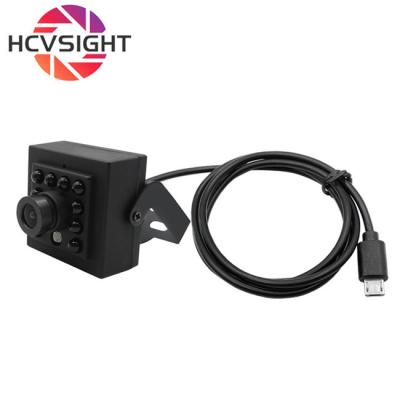 China 2MP Mini Square CCTV Security Camera with 42mm Metal Housing, 1080P 30fps and Infrared Night Vision for sale