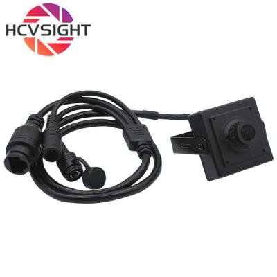 China 1080P Mini Box IP Camera with 2.1mm Wide-Angle Lens, 42×42mm Metal Housing for Industrial Surveillance for sale