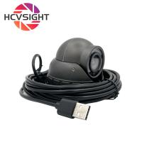 China USB 2MP HD Car Camera with 940nm Infrared Night Vision - 55×69mm Metal Dome Surveillance Camera for sale