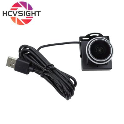 China 2MP 1080P USB Camera 1.7mm Fisheye Lens UVC Driver-free Mini Webcam 170 Degree Wide Angle for sale