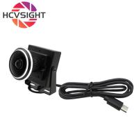 China 1080p USB Wide-angle Webcam with 170° Fisheye Lens and UVC OTG for Android Devices - 36x36mm Metal Housing for sale
