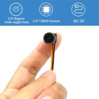 China Miniature 8.8mm CMOS Analog Camera Module 0.3MP CVBS 115 Degree for FPV Drone for sale