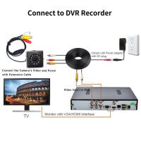 China Mini 1080P AHD CMOS Infrared Camera 850nm Night Vision 90 Degree Wide Angle for Security for sale