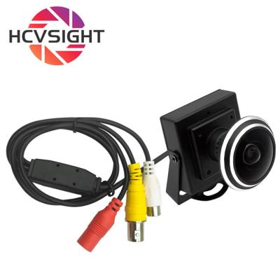 China 1080P AHD Fisheye Security Camera 2MP Wide Angle 170 Degree Industrial CCTV Mini Camera for sale