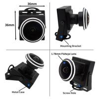 China 1080P AHD Fisheye Security Camera 2MP Wide Angle 170 Degree Industrial CCTV Mini Camera for sale