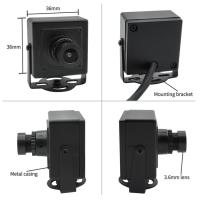 China 4MP Industrial Mini Square Wired Camera RJ45 12V for Machine Vision OEM for sale