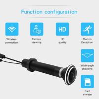 China 1080P WiFi Smart Doorbell Camera 175 Degree Wide Angle Two Way Audio Remote Monitoring for sale