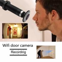 China 1.66mm 150 Degree Wide Angle Fisheye Peephole Camera 1080p WiFi Two Way Audio for sale