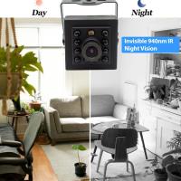 China 2MP Indoor Mini POE Network Camera 940nm Infrared Night Vision 1080P H.265 for sale