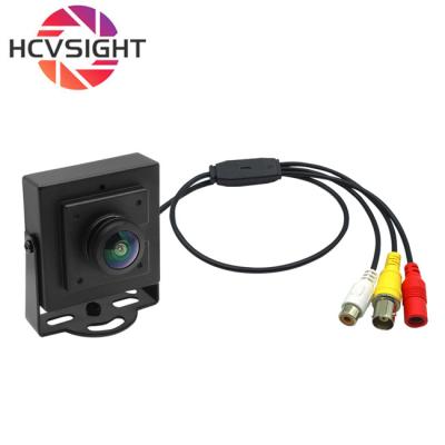 China 2MP 1.7mm 160 Degree Wide Angle Mini Square AHD Camera 1080P Metal Housing DC 12V for sale