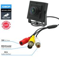 China 2MP 1.7mm 160 Degree Wide Angle Mini Square AHD Camera 1080P Metal Housing DC 12V for sale