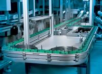 China Aluminium flexible modular conveyor systems width 295mm Plain conveyors for sale