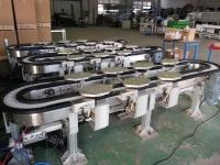 China Aluminium flexible modular conveyor systems width 295mm Plain conveyors for sale
