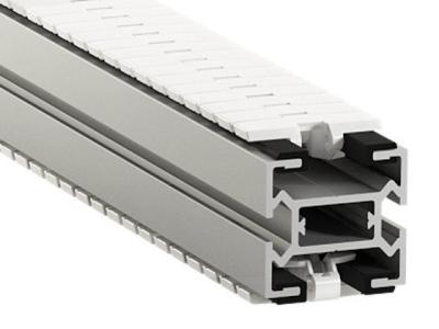 China 180CB conveyor frames for 175 flexible conveyor chains length 3mtrs Materials aluminium for sale