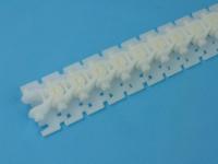 China LF63A Flexible Plain Conveyor Chain Plastic Flex Chain Width 63mm for Modular Systems for sale