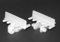 China LF83I Flexible conveyor chains with cleats for aluminium modular systems materials POM white for sale