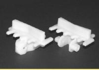 China LF103D Cleated flexible conveyor chains for modular conveyor systems materials pom white color for sale