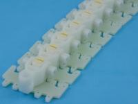 China LF63E cleated flexible conveyor chains with friction top suitable for flexible conveyor systems for sale