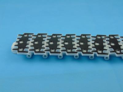 China LF63H Flexible Stainless Steel Top Chain 63mm Width for Aluminum Conveyor Systems for sale