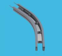 China 45 vertical flexible chain bends mateirials aluminium stainless steel for sale