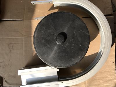 China 45BP Flexible conveyor horizontal wheel bends for 65mm flexible chains MATERIALS PA6 for sale