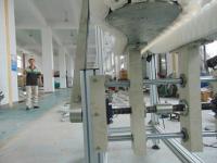 China BOTTLING GRIPPER CHAIN CONVEYORS FLEXIBLE MODULAR CONVEYOR SYSTEMS WIDTH 83MM for sale