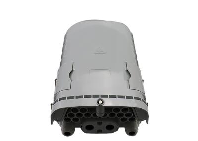 China wall/pole 16 core outdoor fiber optic distribution box, IP65， PC+ABS material for sale