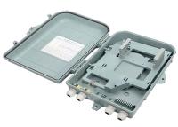 China Outdoor Fiber Optic Distribution Box Black White Support OEM for sale
