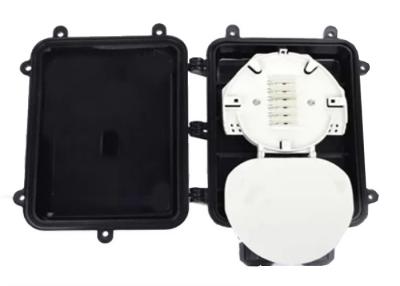 China Fiber Optic Joint Closure 1 Inlet 1 Out Max Capacity 12 Core 1 Trays for sale