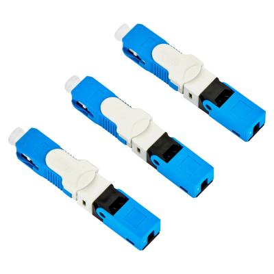 China Embedded SC UPC Fiber Optic Connector Assembly for sale