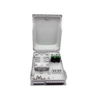 China Outdoor Fiber Optic Distribution Box PC+ABS Material And IP65 for sale