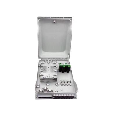 China Outdoor Fiber Optic Distribution Box PC+ABS Material And IP65 for sale