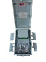 China China 24 Port Fiber Optic Distribution Box ABS IP 65 With Wall/Pole Method SC Plug-in PLC Splitter for sale