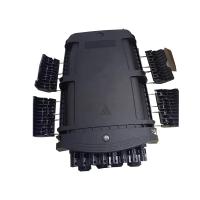 China 16 Core FTTH Outdoor Fiber Optic Distribution Box With 16 Pcs Adapter for sale