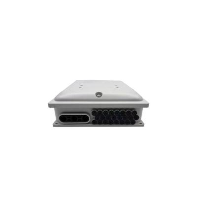 China JUNPU FTTH 24 core Distribution Box fully loaded IP65 PC+ABS material for sale