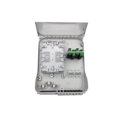 China China Outdoor 24 Port SC Fiber Optic Distribution IP65 PC+ ABS Box Manufacturers for sale