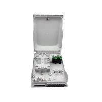 China FTTH Box 24 Core SC Fiber optics Distribution ABS Box IP65 With Wall Method for sale