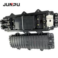 China Factory price Horizontal fiber optic splice closure 2 in 2 out full equipped for sale