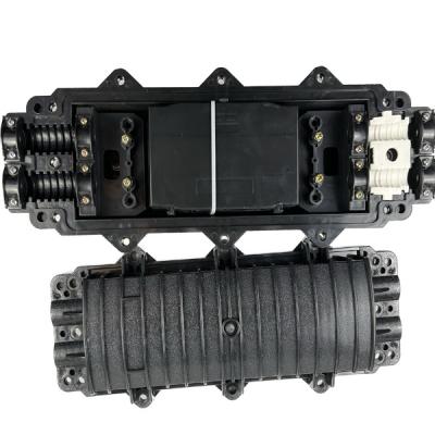 China FTTH 2 In 2 Out Dome Fiber Optic Splice Horizontal Closure Joint Box for sale