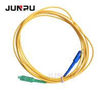 China SC APC-SC UPC Fiber Optic Patch Cord Single Mode Simplex 3M 2.0mm LSZH for sale