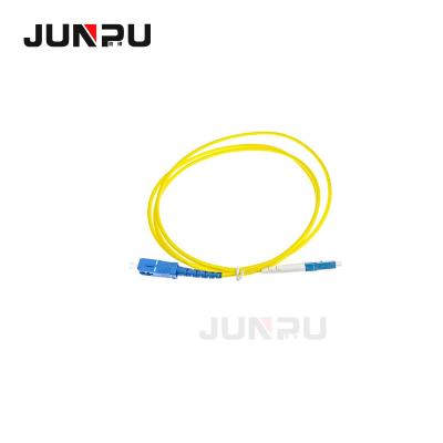 China LC UPC-LC UPC Fiber Optic Patch Cords simplex SM LSZH 3.0mm 1M/3M/5M for sale