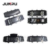 China FTTH 12-216 Cores Dome Fiber Optic Splice Horizontal Closure Joint Box IP68 for sale