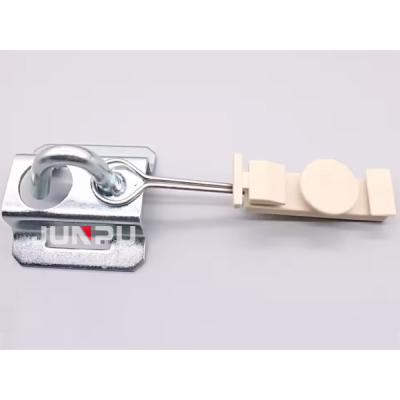 China Fiber Optica Cable Hanger Hook Pole Bracket FTTH Embrace Hoop Fastening Hole Retractor for sale