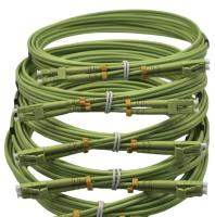 China OM5 LC Fiber Optic Patch Cord Multimode Duplex LSZH Jacket 2.0mm 5M LC Patch Cord for sale