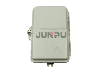 China 4 Port Outdoor Fiber Optic Distribution Box, PC+ABS Material for sale