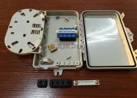 China 4 Core Optical Fiber Distribution Box ABS Material for sale