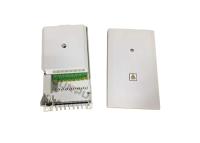 China FTTH Outdoor Fiber Optic Distribution Box with SC adapter and pigtail for sale