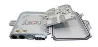 China FTTH 8 Port Outdoor Fiber Distribution Box ABS material with SC adapter for sale